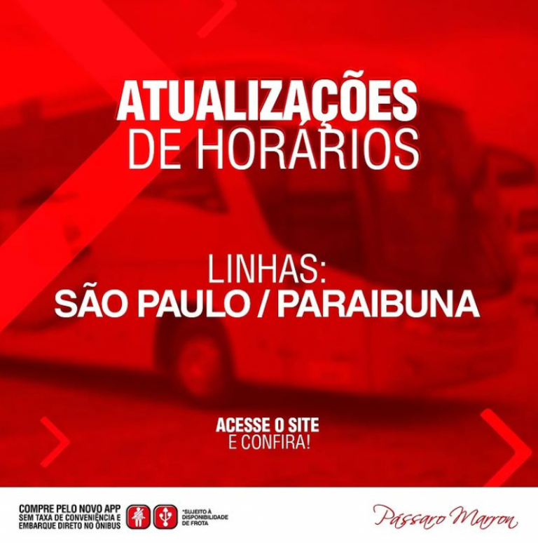 Passagens de Ônibus | Passaro Marron